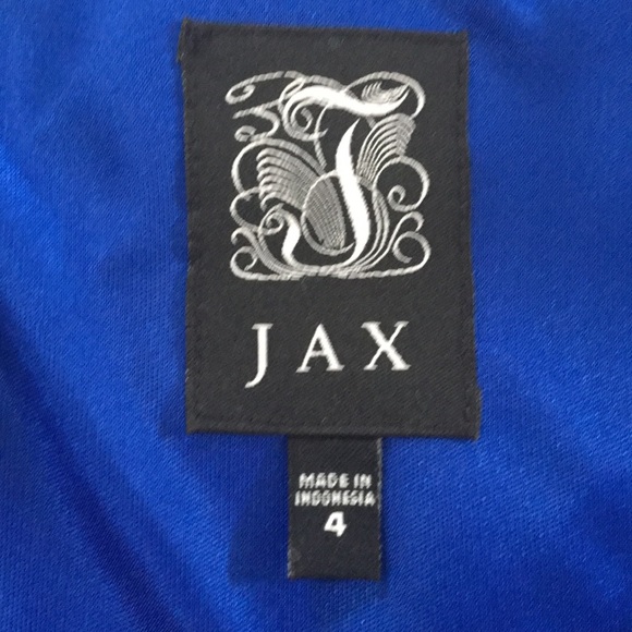 Jax | Dresses | Jax Blue Satin Midi Dress | Poshmark